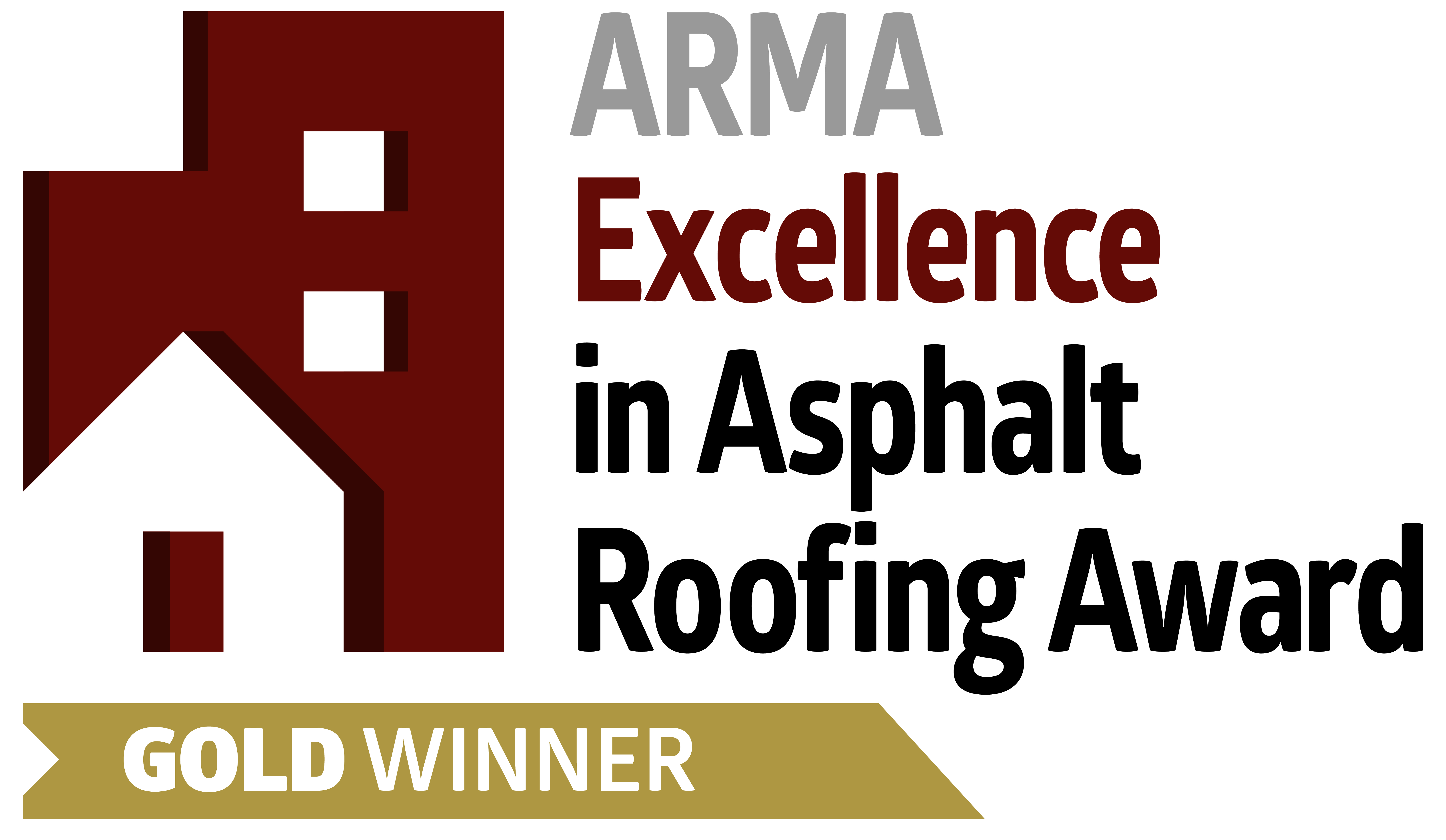 ARMA_ARMA Excellence Logo GOLD – Asphalt Roofing Manufacturers ...